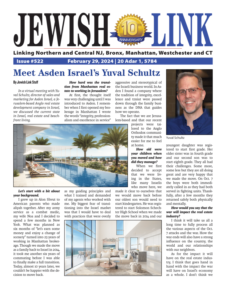 The Current State in Israel - Real Estate & Beachfront Living - ASDEN