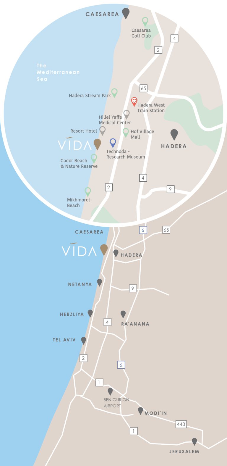 VIDA Towers - Hadera Luxury Apartments for Sale - ASDEN